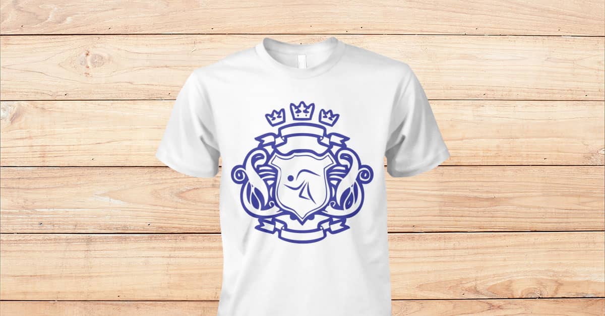 Crown Runner running t-shirts and running clothes - Viralstyle