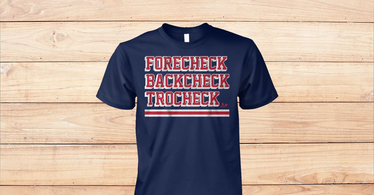 VINCENT TROCHECK FORECHECK, BACKCHECK, TROCHECK SHIRT - Viralstyle