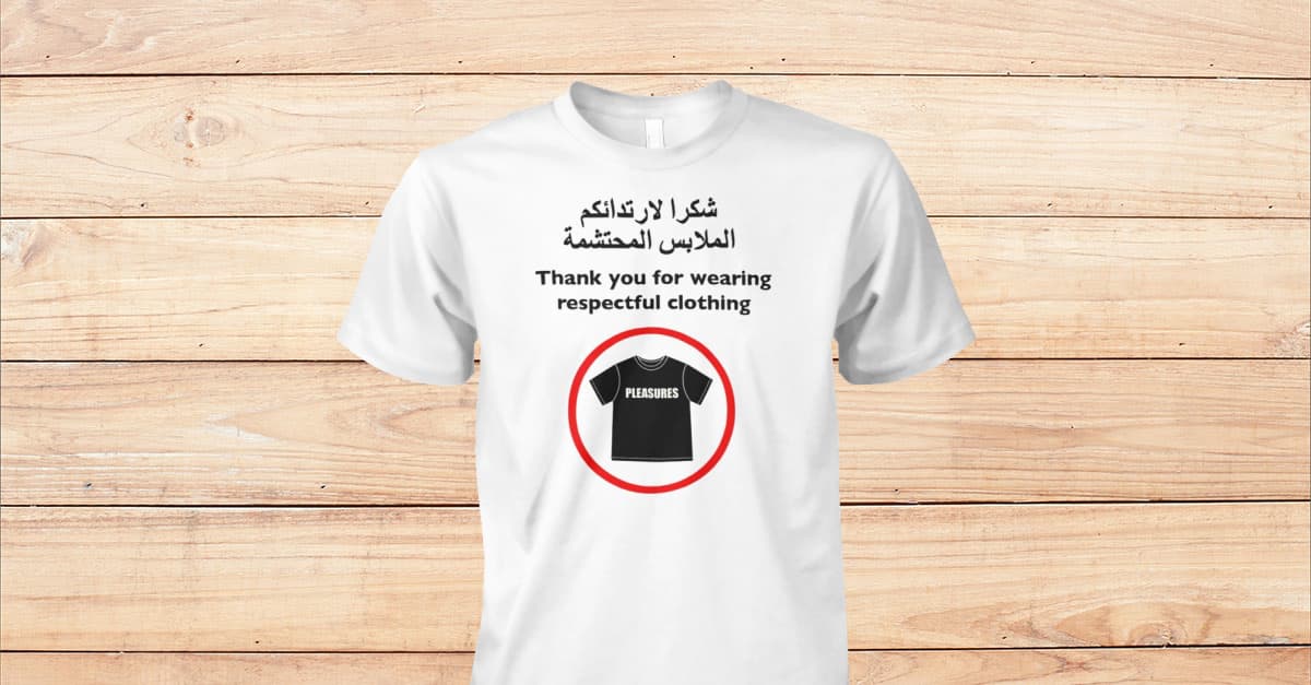 Thank You For Wearing Respectful Clothing Shirt - Viralstyle