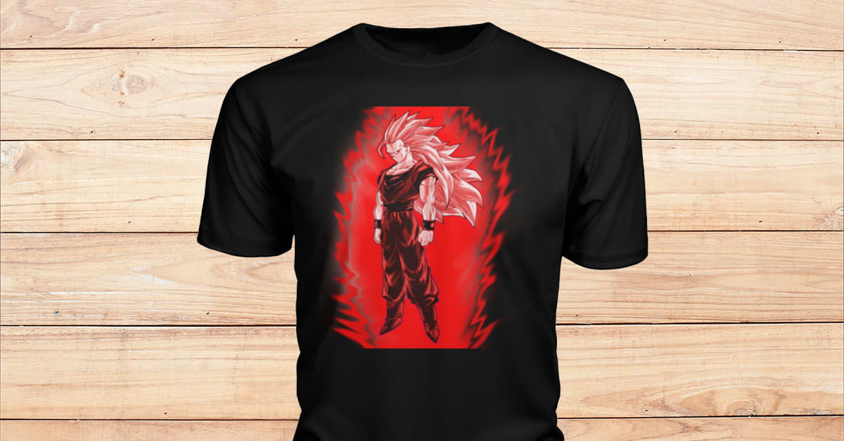 Soku Super Saiyan Red - Dragon Ball - Viralstyle