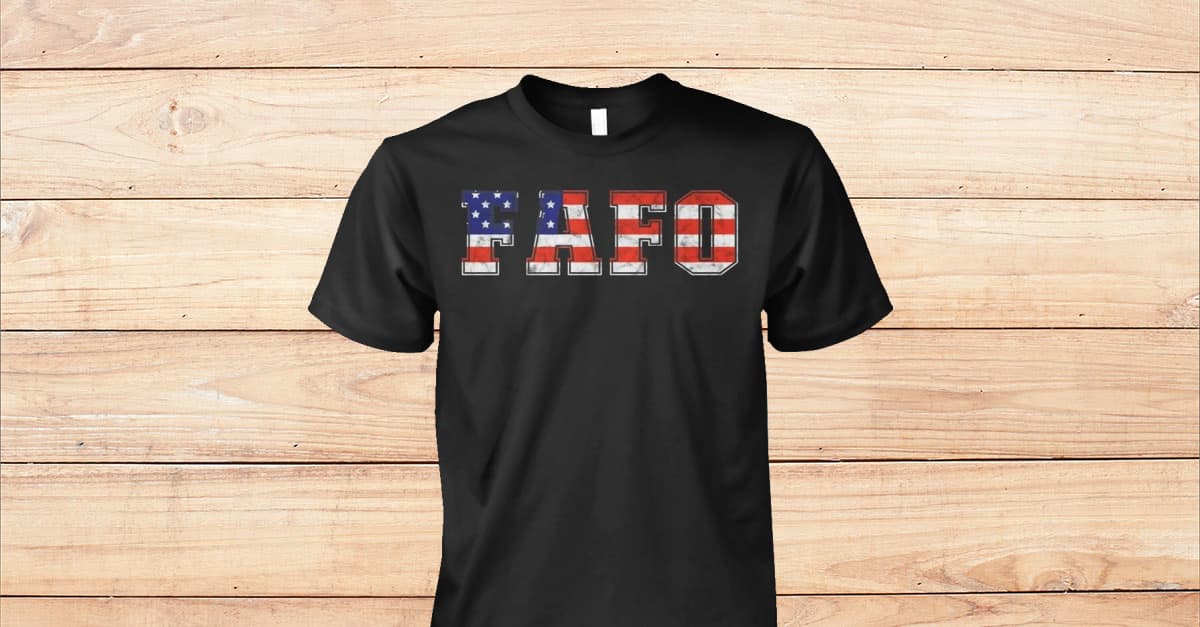 FAFO USA Flag Shirt - Viralstyle