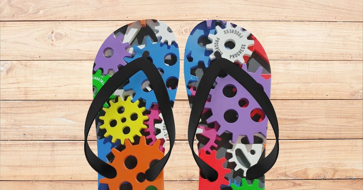 Gear Lover Flip Flop Sandals - Viralstyle
