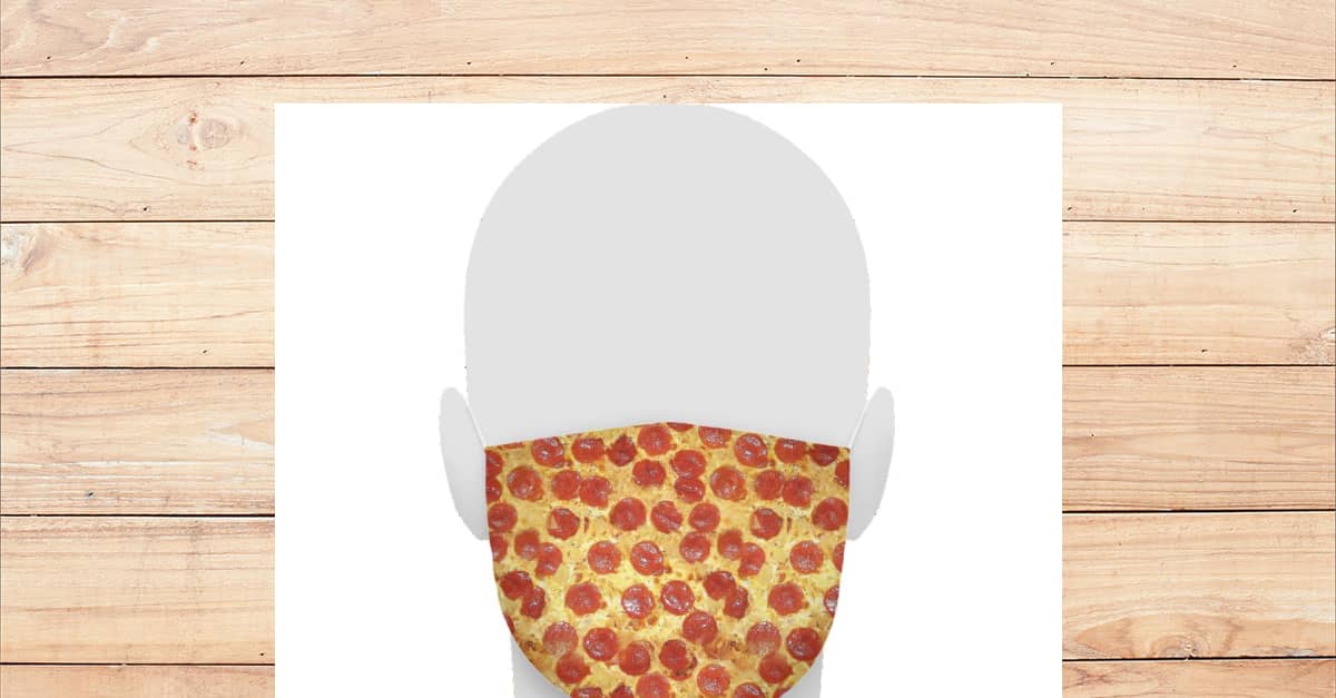 Pizza Lover Reusable Cloth Face Mask - Viralstyle