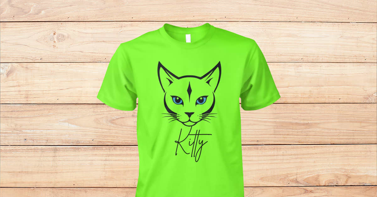 Cute Whisker Charm, Adorable Kitty Cat T-Shirt Designs - Viralstyle