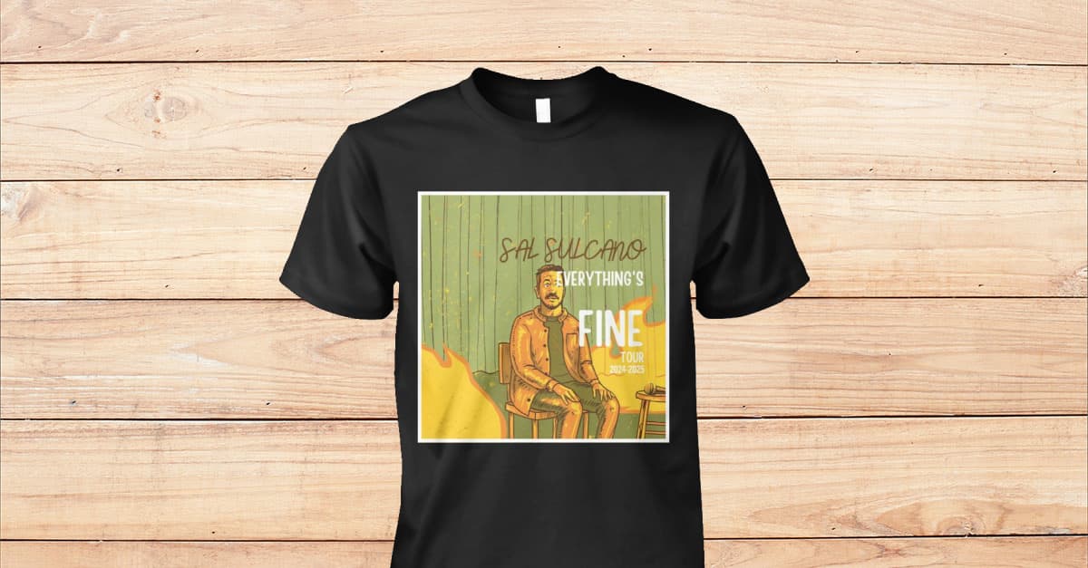 Everything Fine Tour 2024 Merch Viralstyle