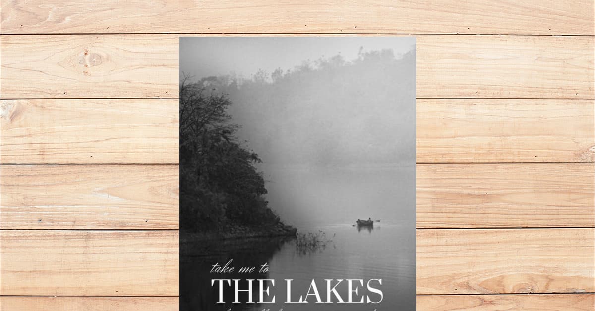 The Lakes poster - Viralstyle