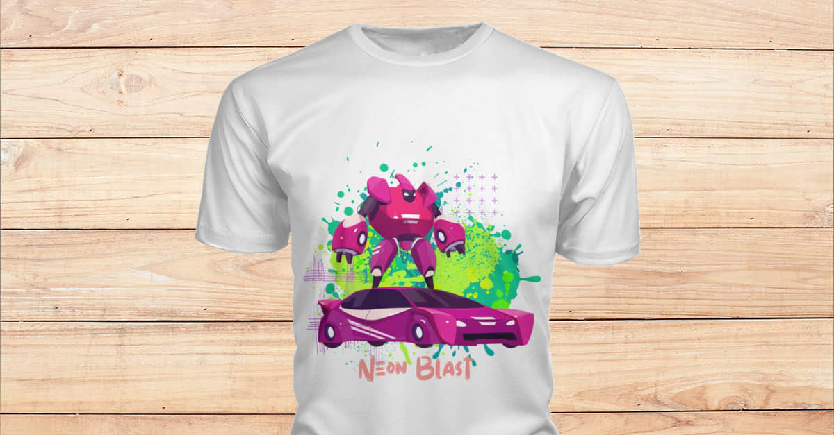 Neon Blast - Themed Designs - Assorted Style and Color - Viralstyle