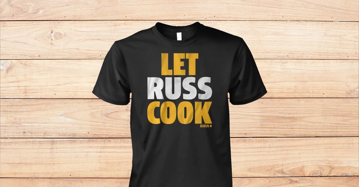 Russell Wilson Pittsburgh Let Russ Cook Shirt - Viralstyle