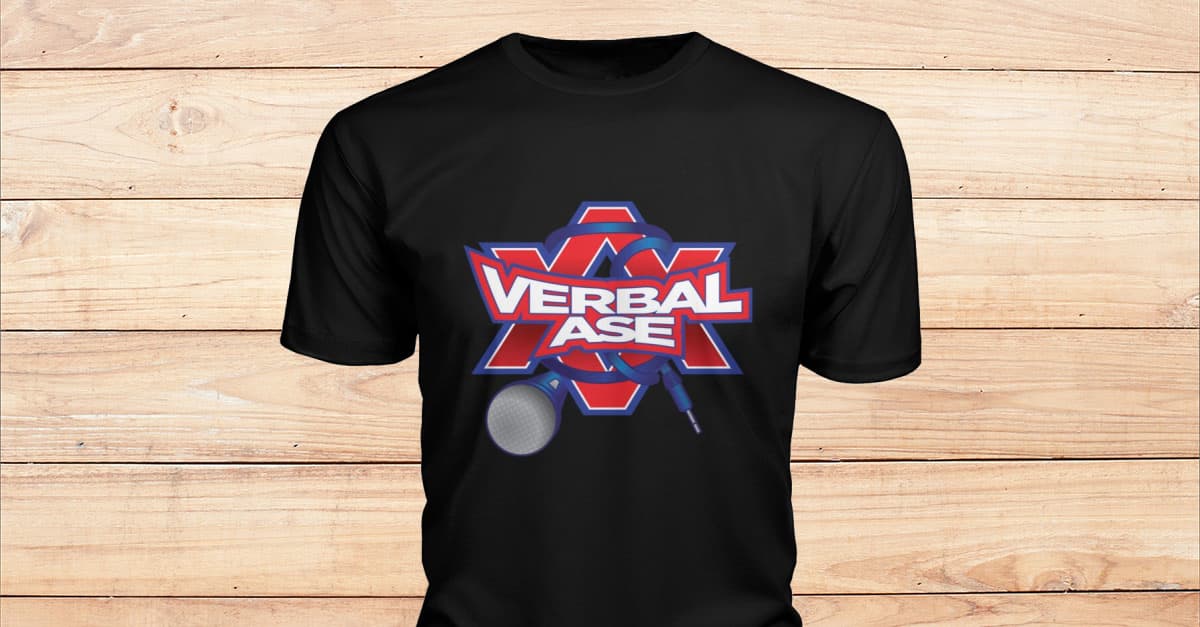 Verbal Ase Logo T-Shirt - Viralstyle