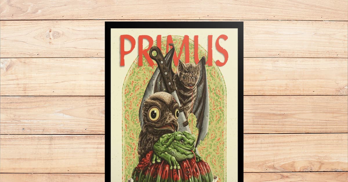 Primus Show Mountain America Center Idaho Falls Jul 15 2024 Poster ...