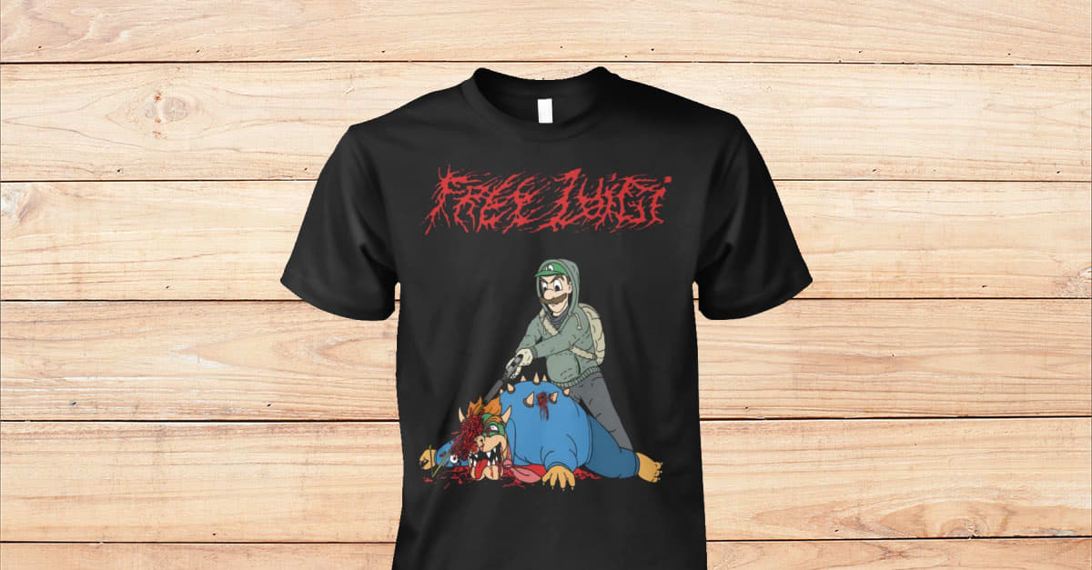 Sanguisugabogg Free Luigi Shirt - Viralstyle