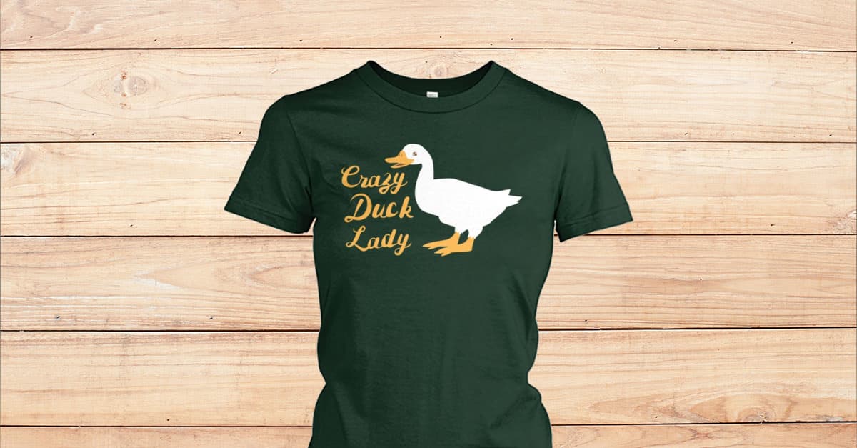 Crazy Duck Lady (fancy) - Viralstyle