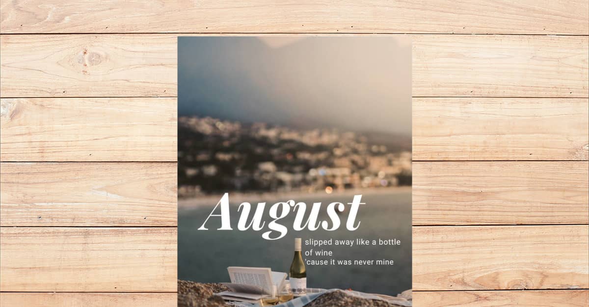 August Poster - Viralstyle