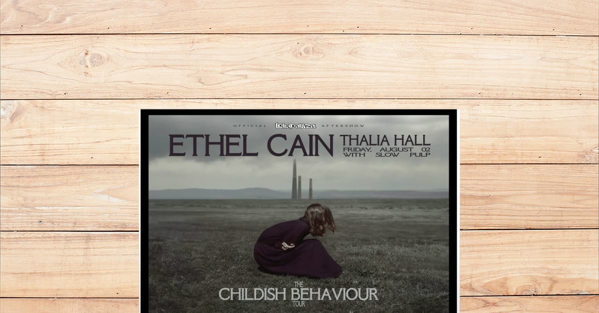 Ethel Cain concert Chicago Thalia Hall Aug 02 2024 Poster - Viralstyle