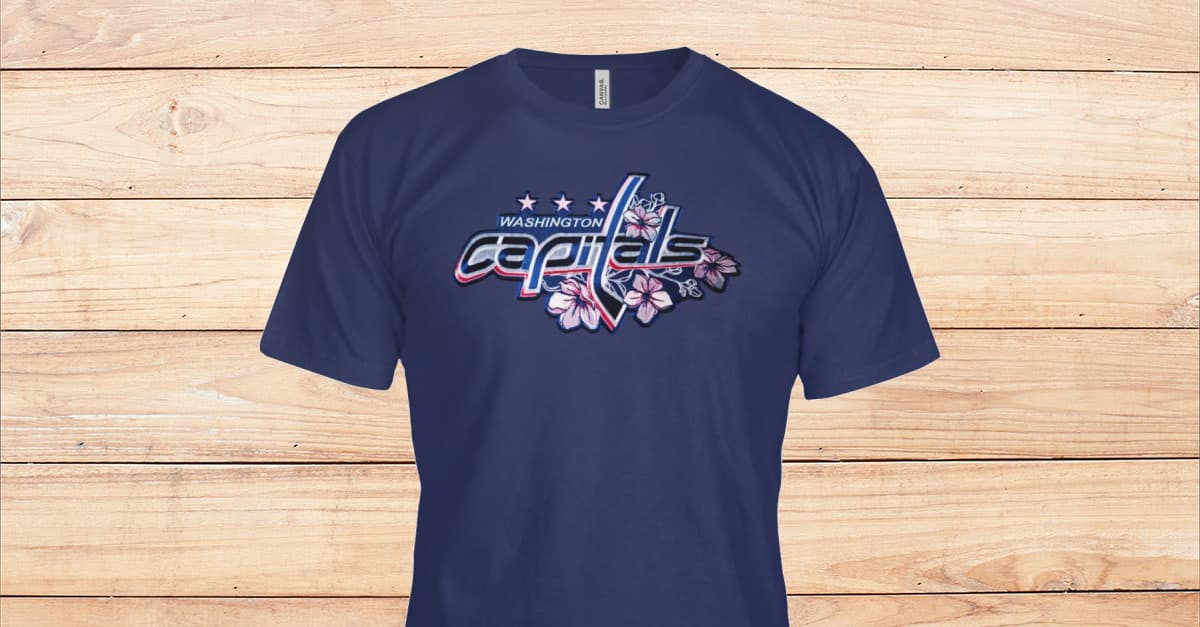Washington Capitals Cherry Blossom Shirt - Viralstyle