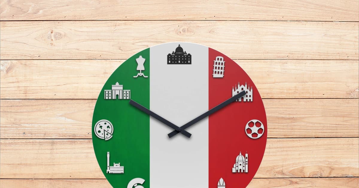 LTD. ITALY CLOCK - Viralstyle
