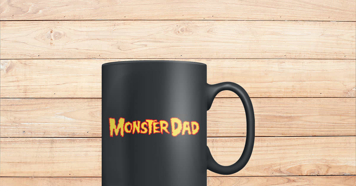 Monster Dad mug - Viralstyle