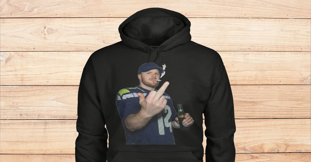 Ernest Jones & Sam Darnold Middle Finger Shirt - Quite Frankly Viral ...