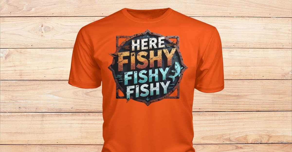 Here Fishy Fishy Fishy - Viralstyle