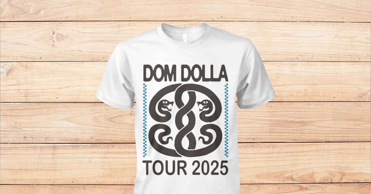 Dom Dolla Tour 2025 Merch - Viralstyle