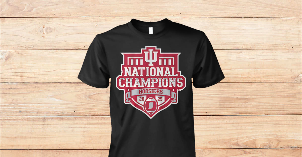 Original Indiana Football CFP National Champions 2025 Logo Shirt - High ...