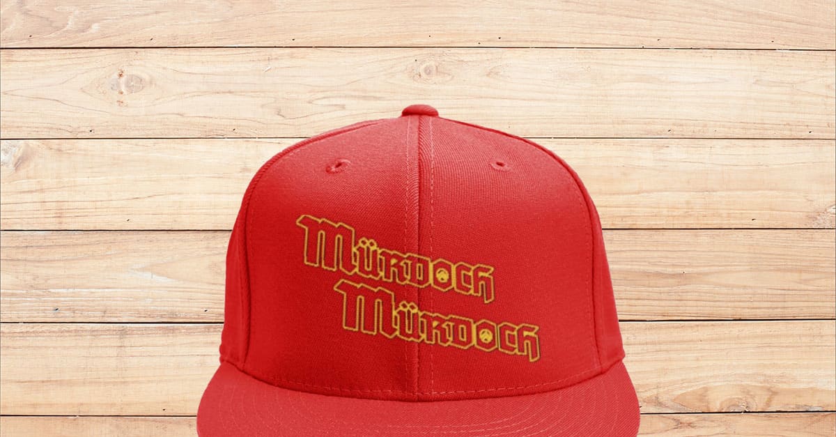 6-Panel, Snap-back Murdoch Murdoch Logo Hat - Viralstyle