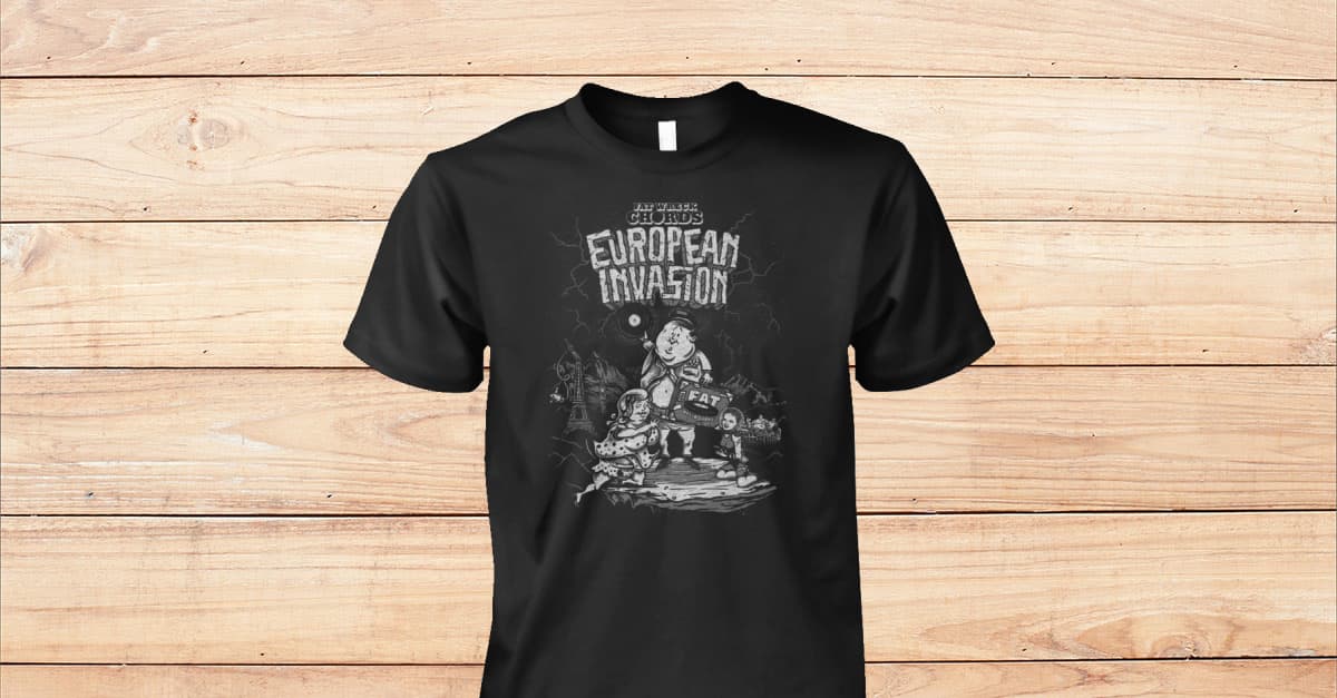 Fat Wreck Chords European Invasion Merch - Viralstyle