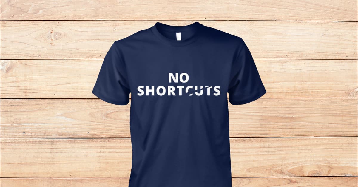 No shortcuts - Viralstyle