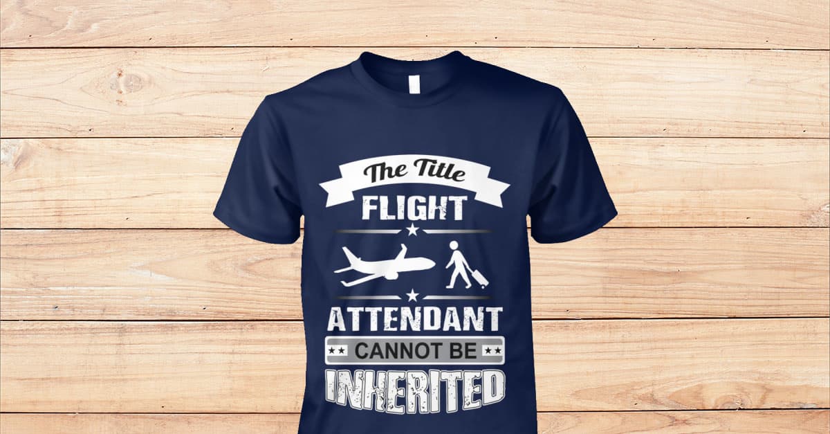 THE TITLE FLIGHT T-shirt - Viralstyle