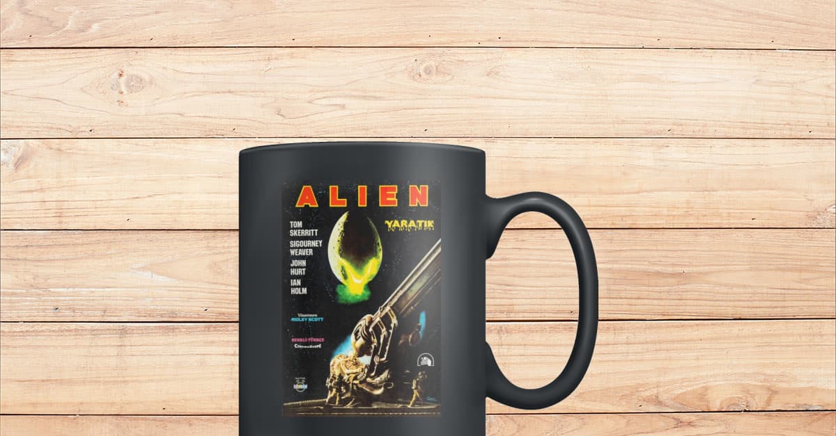 Alien Turkish mug - Viralstyle