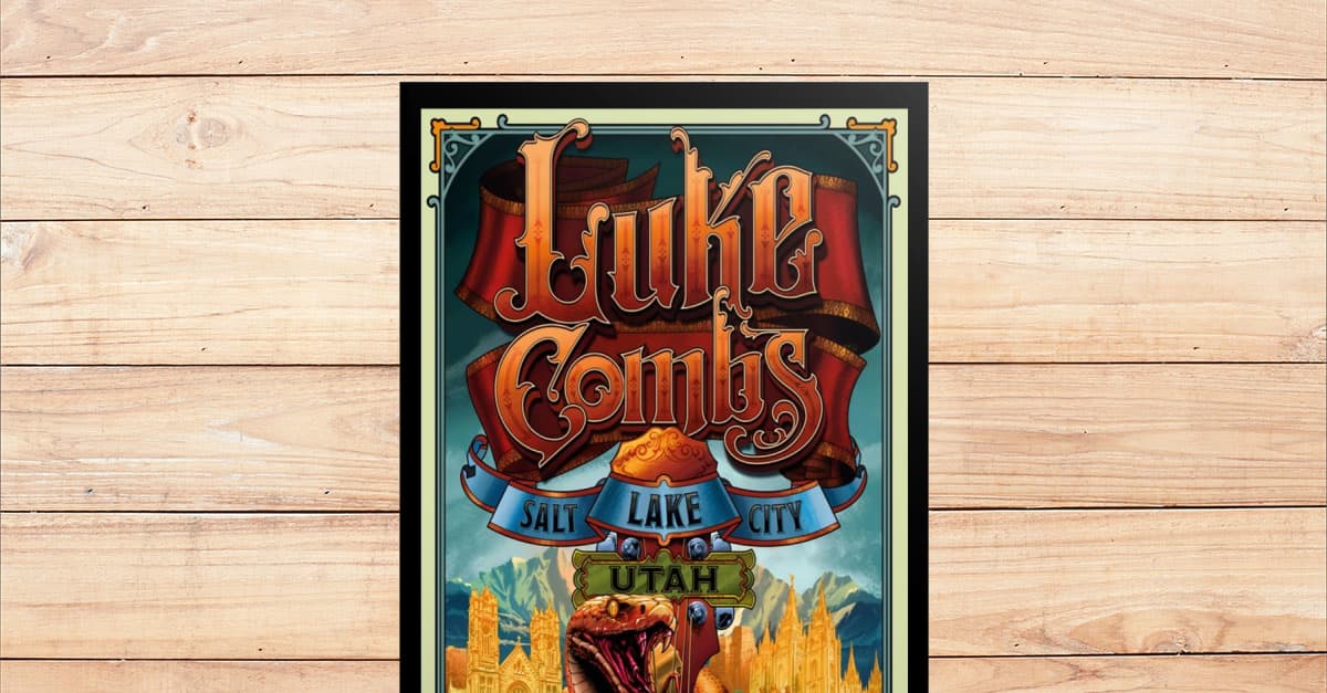 Luke Combs The Rice-Eccles Stadium in Salt Lake City UT Jun 07 2024 ...