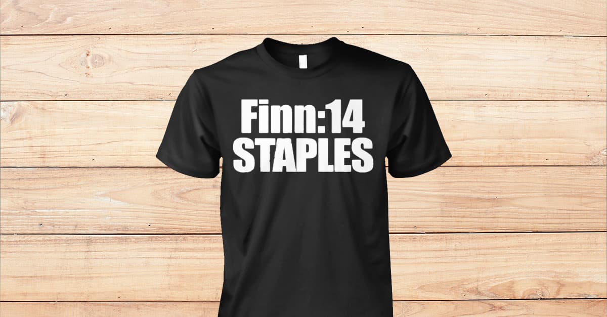 Finn 14 STAPLES T-SHIRT - Viralstyle