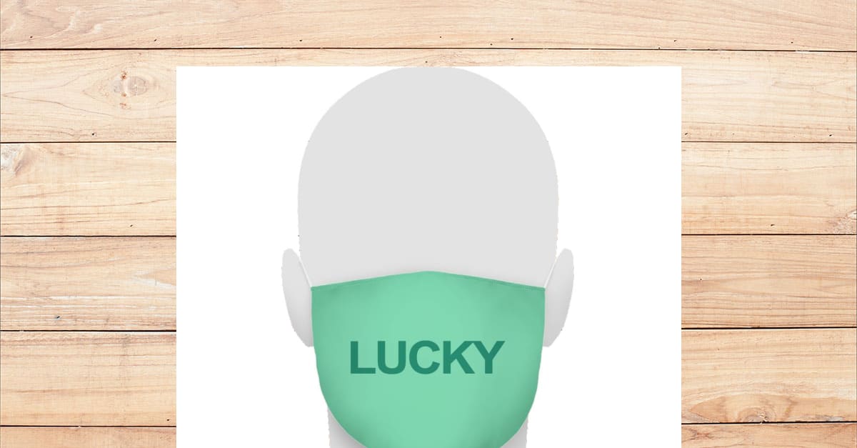 Lucky Clover Irish Reusable Cloth Face Mask - Viralstyle