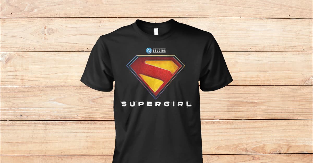 SUPERGIRL 2026 Movie Logo T-Shirts - Viralstyle