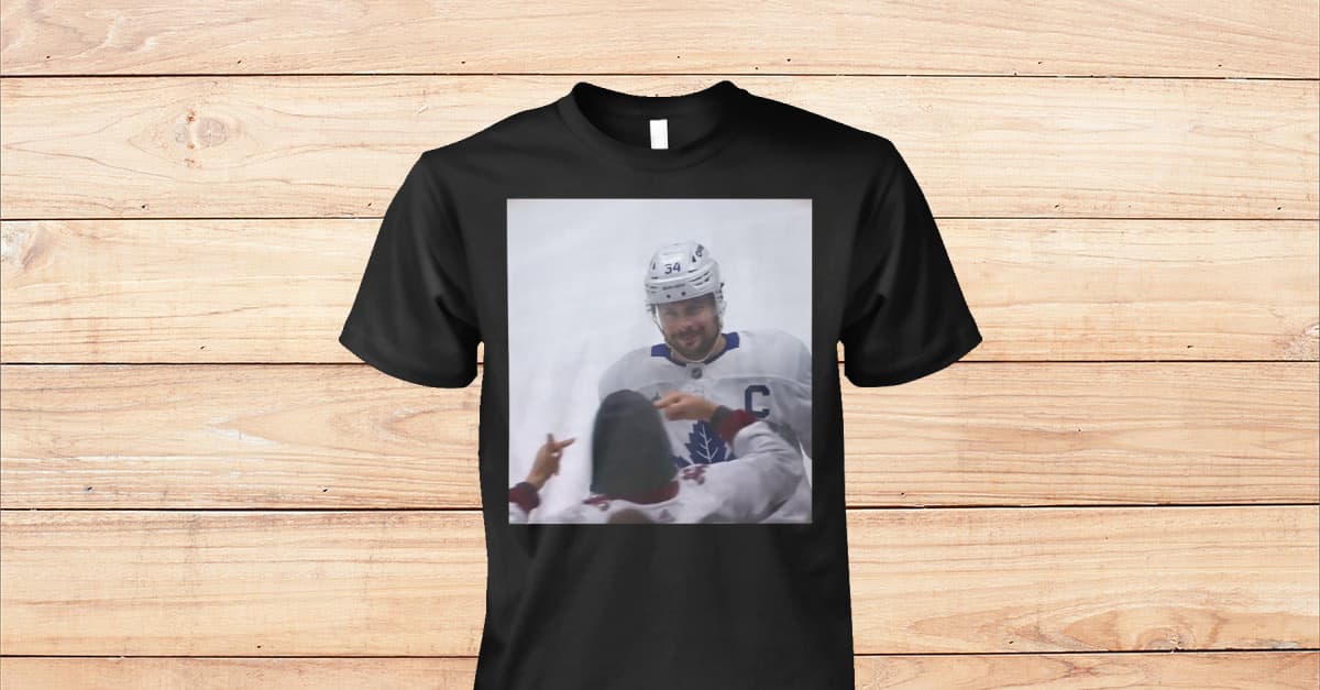 Auston Matthews Smirks At The Avs Fans Shirt - Viralstyle