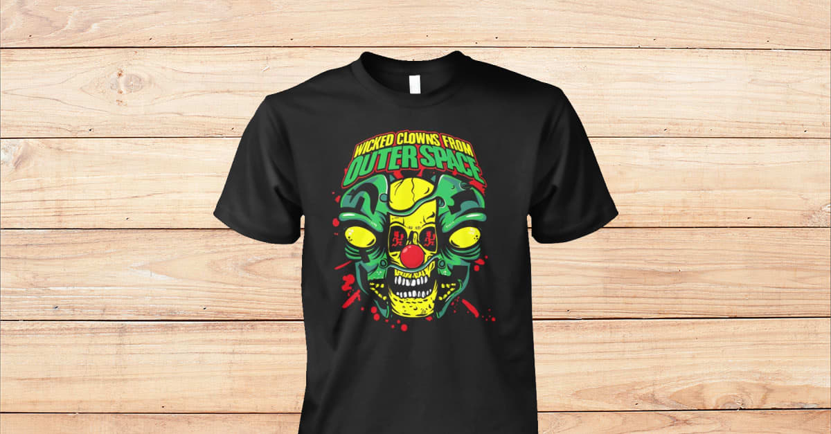 ICP Split Face Alien Shirt - Viralstyle