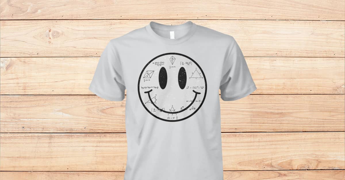 Best math teacher smiley - Viralstyle