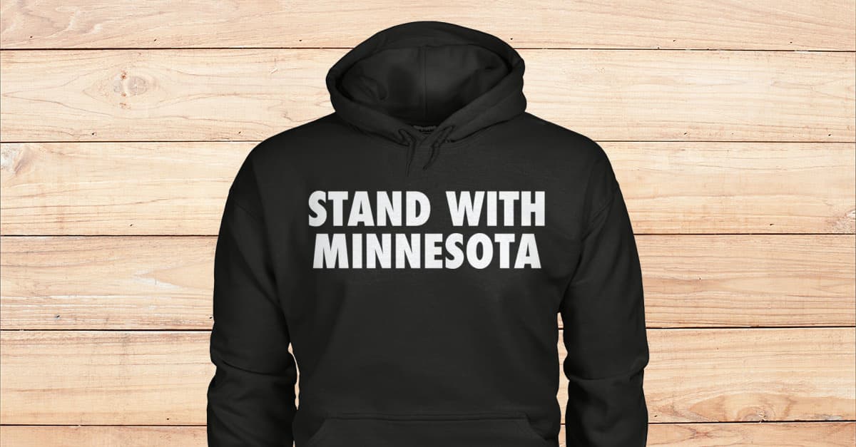 Official Timberwolves Stand With Minnesota Shirt & Hoodie - Viralstyle