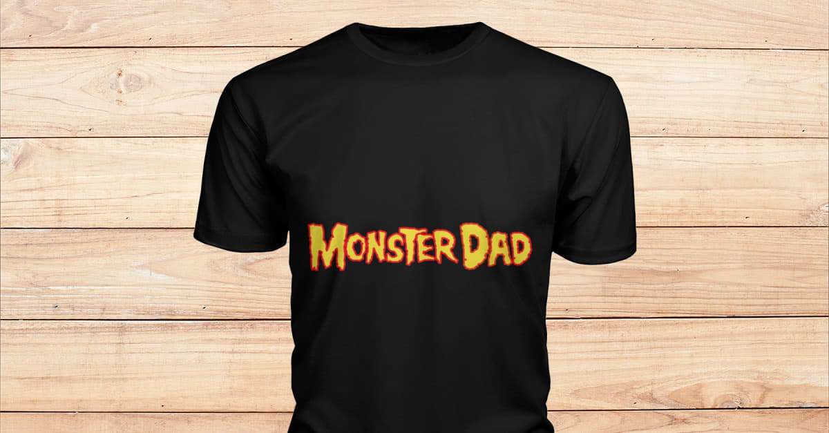 Monster Dad t-shirt - Viralstyle