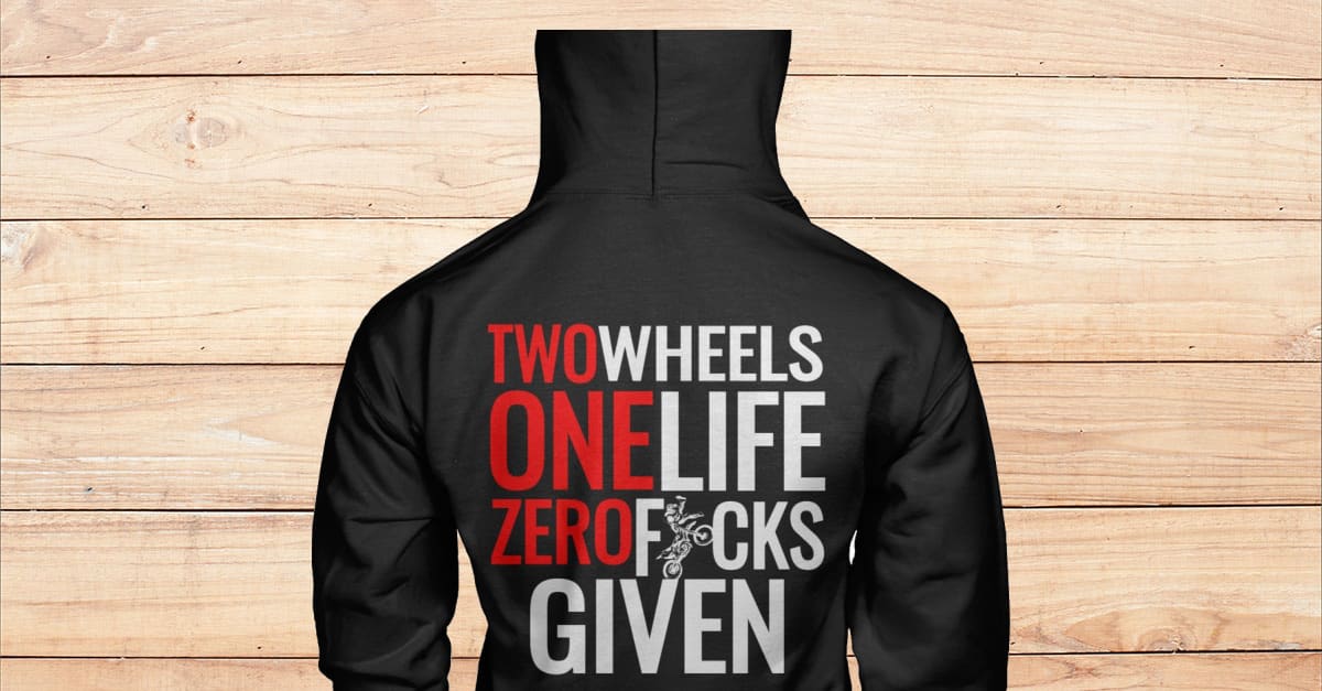TWO WHEELS ONE LIFE(moto) - Viralstyle