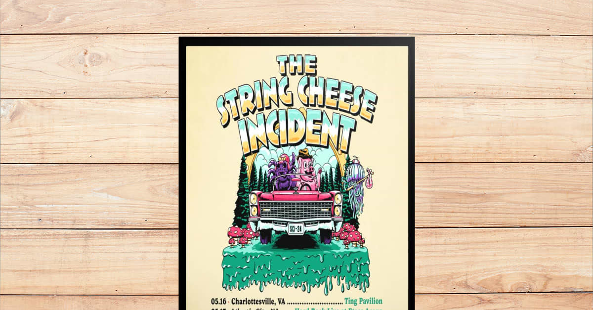 The String Cheese Incident Tour 2024 Poster - Viralstyle