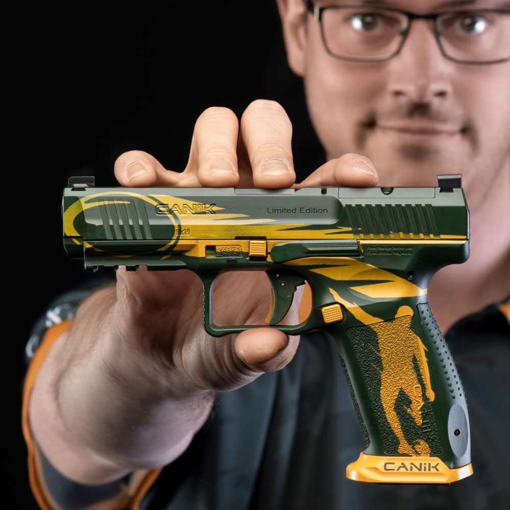 Win a Superior CANIK Rugby Mete SFT Firearm everyday at Huntex!