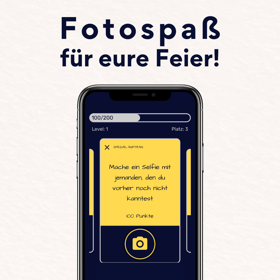 Fotari - Interaktiver Fotospaß für eure Feier!