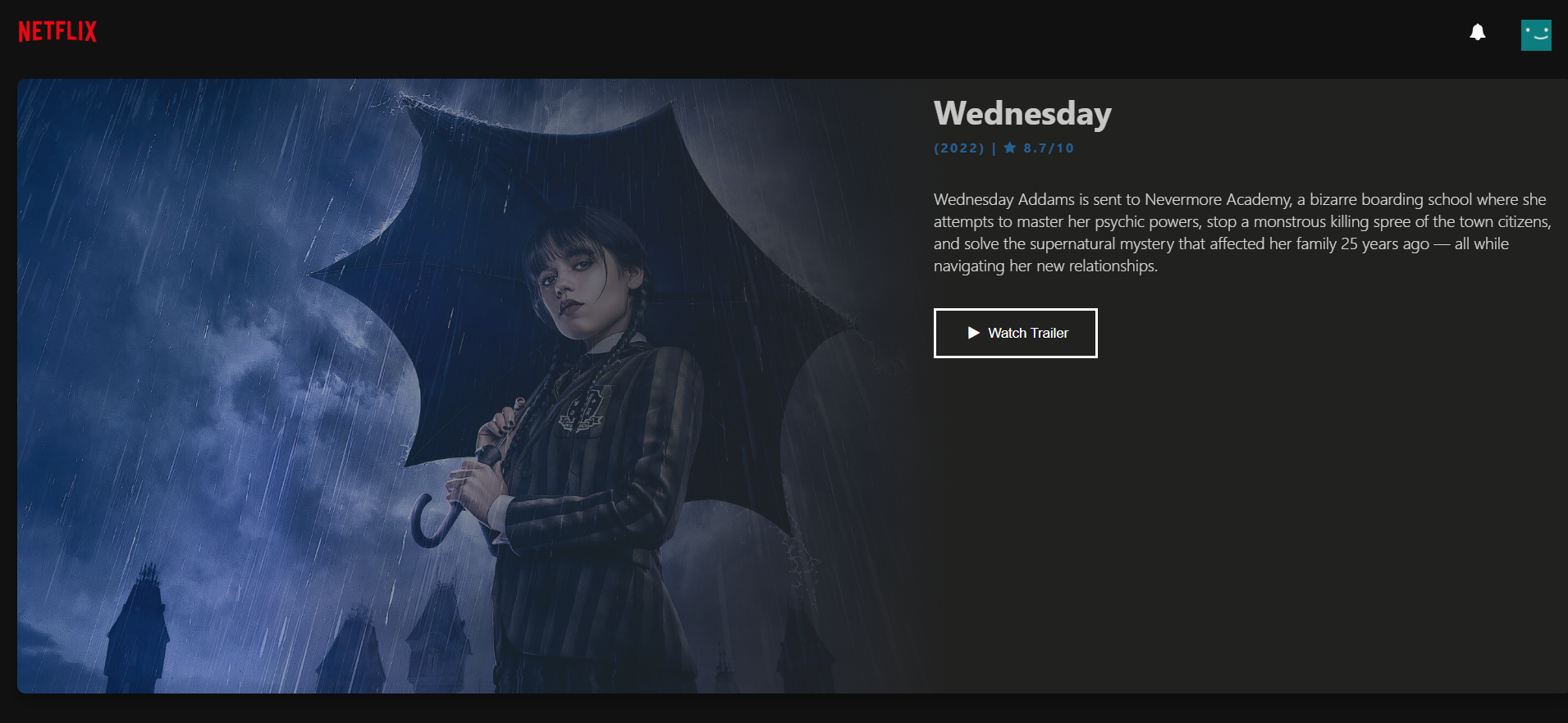 GitHub - vishnusatheeshpulickal/Netflix-clone: This is a Netflix Clone project built with React ...