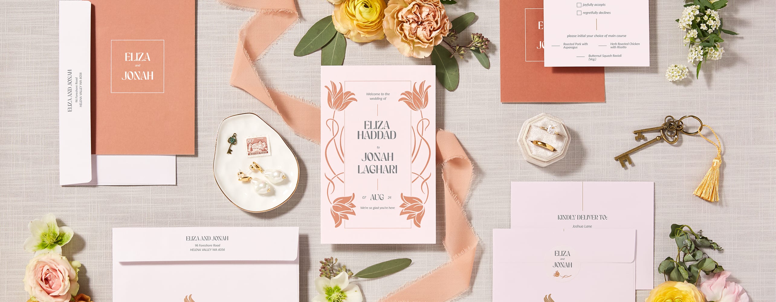How to choose wedding invitation wording and design| VistaPrint AU