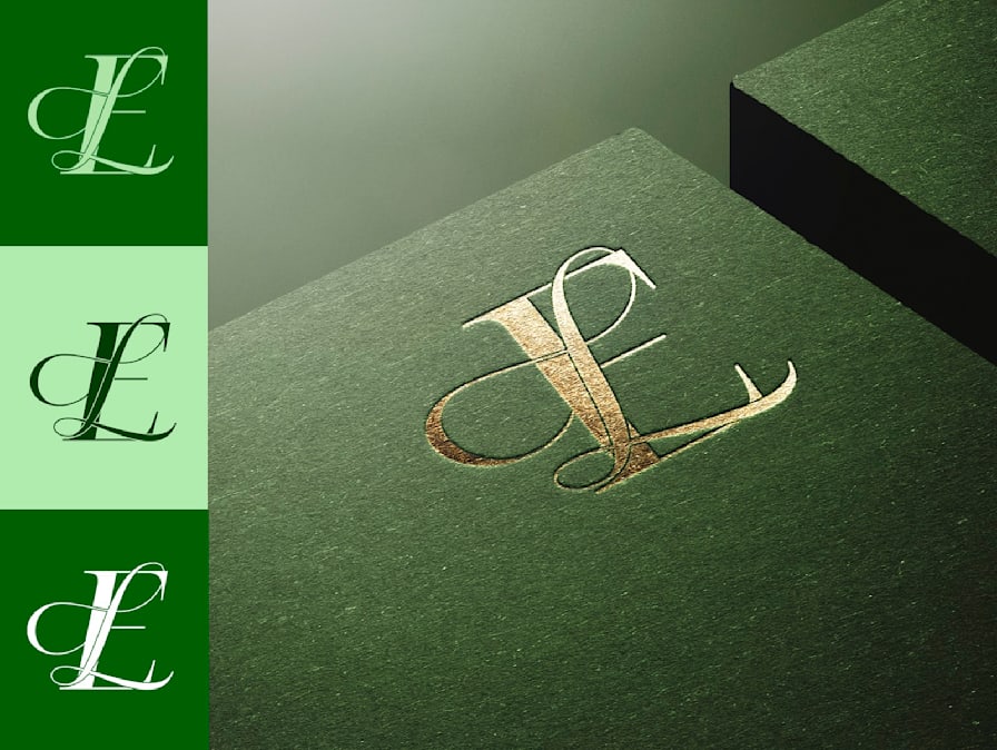 Custom Wedding Logo Design