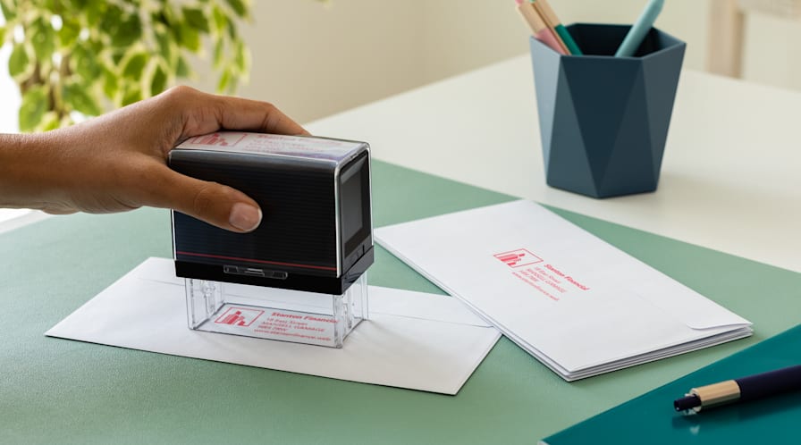 Custom Self-inking Ink Stamps For Business Buy Business Stamp Self ...