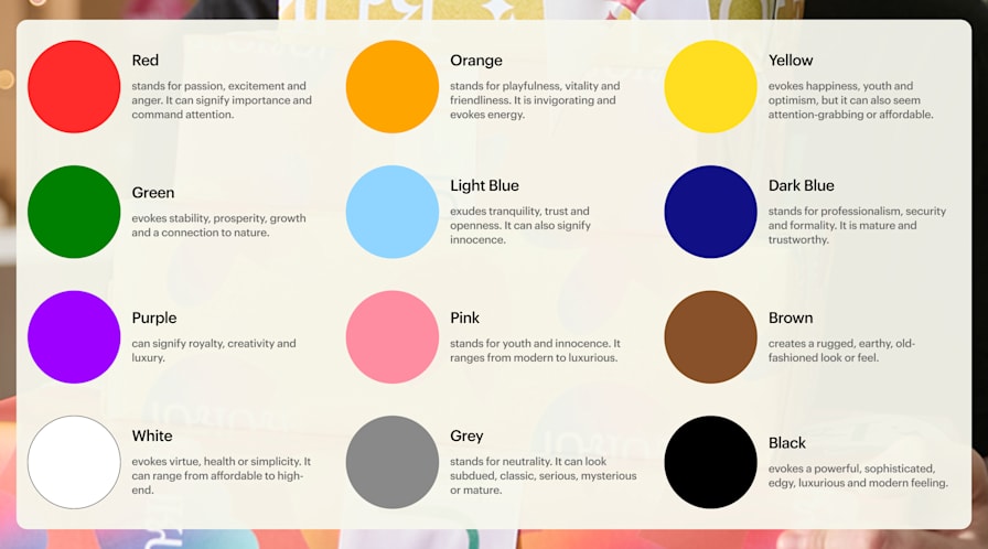 Infographic Colors