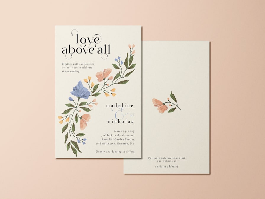 Parts of a wedding invitation suite | Honestweddingadvice.com