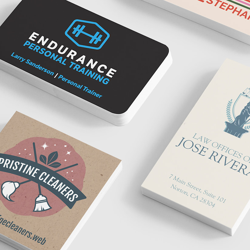 Personal Contact Cards Design Ideas Free Printable, Customizable